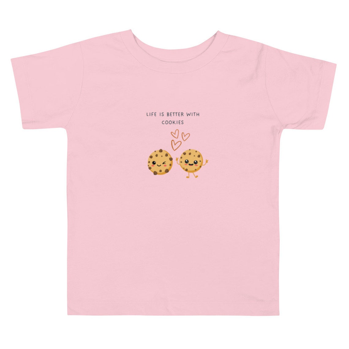 Life is Better With Cookies- Toddler Short Sleeve Shirt - Etsy