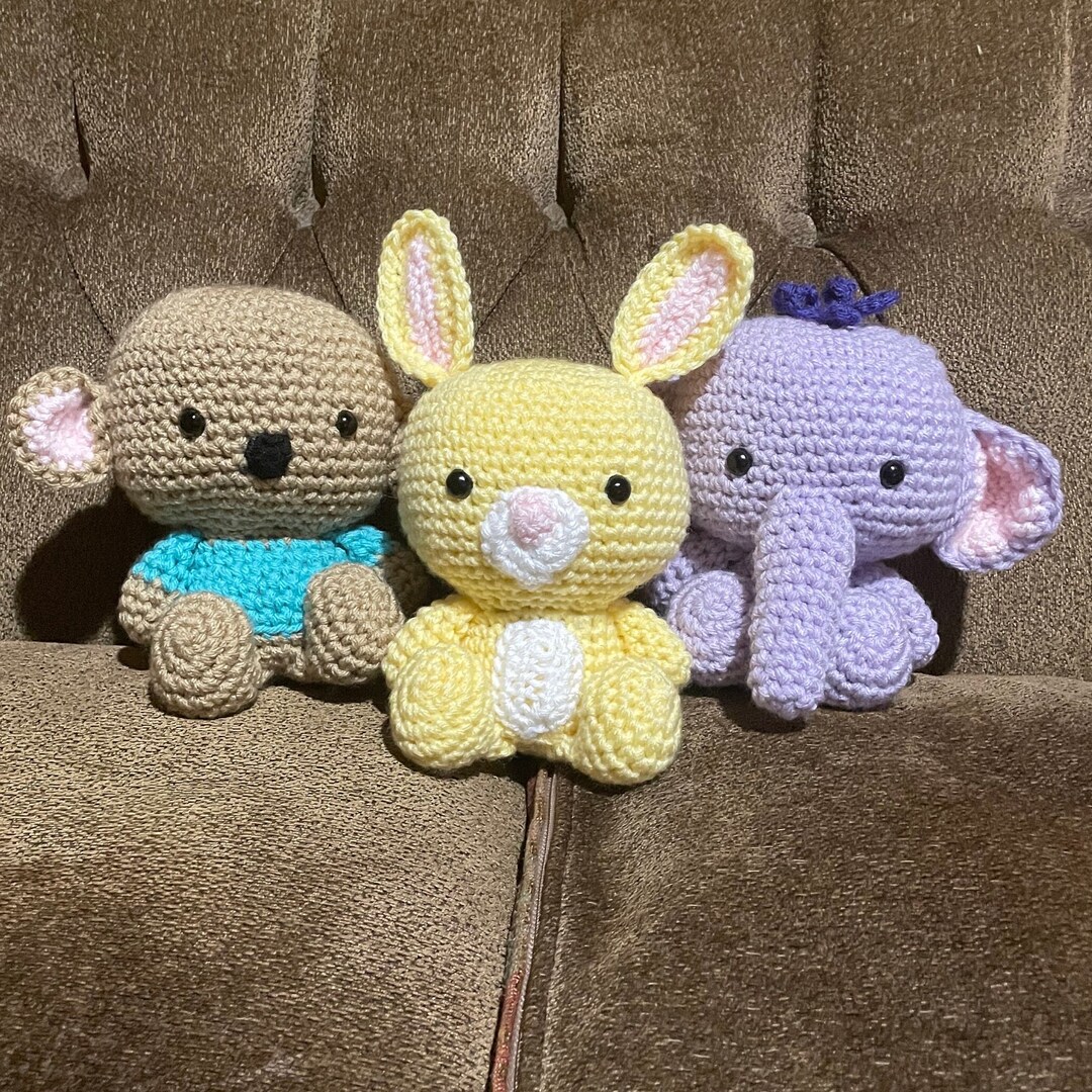 Winnie the Pooh Set 2 Lumpy, Rabbit, & Roo - Etsy