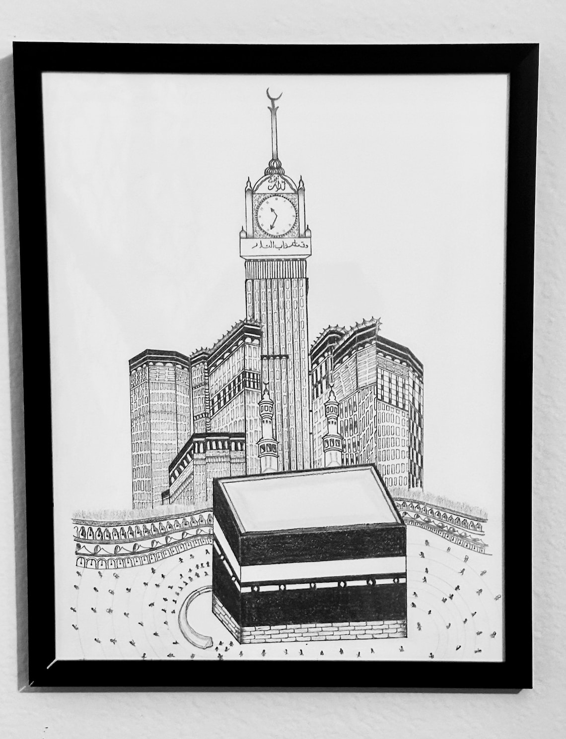 Kaaba Drawing Hand Drawn Pencil Sketch of Kaaba Kaaba Pencil - Etsy