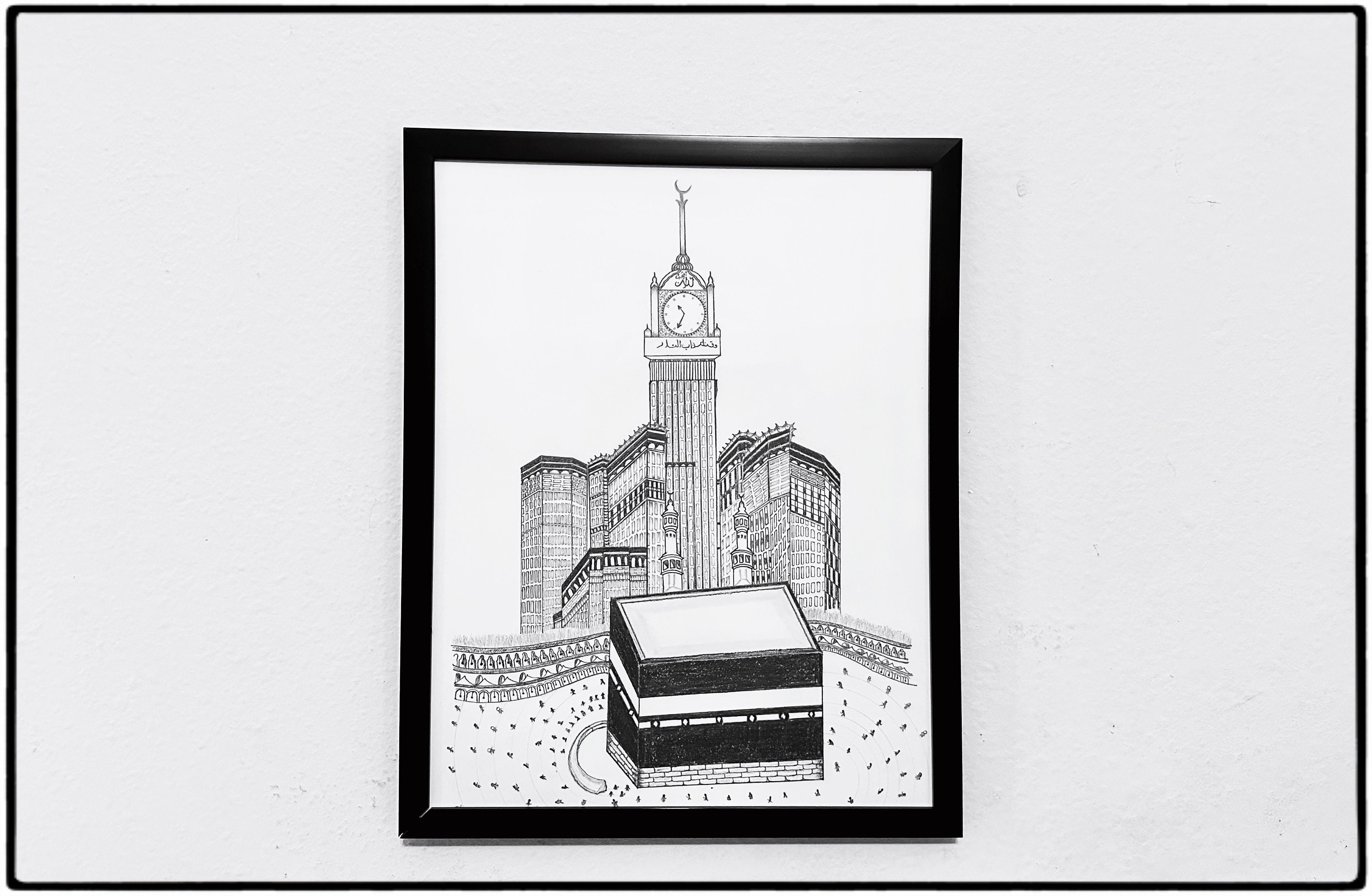 Kaaba Drawing Hand Drawn Pencil Sketch of Kaaba Kaaba Pencil - Etsy