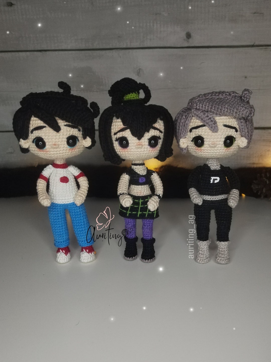 Patron Danny Phantom y Sam Manson - Etsy México