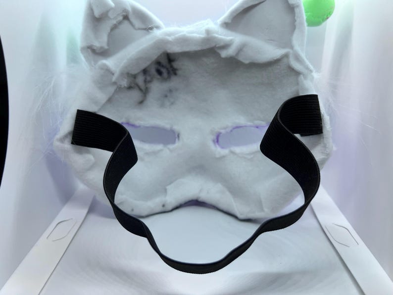 Handmade Alien Cat Mask - Therian Cosplay Costume - Animal Mask - Etsy