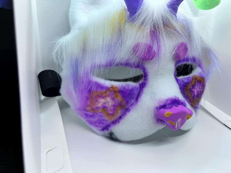 Handmade Alien Cat Mask - Therian Cosplay Costume - Animal Mask - Etsy