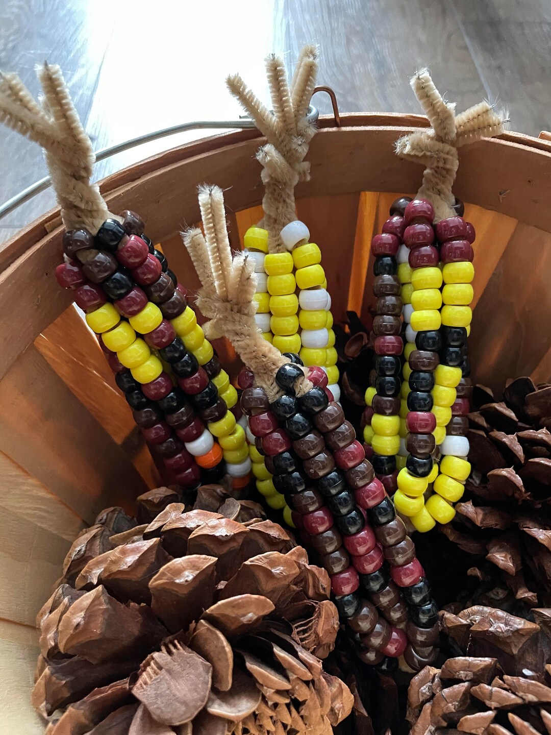 Beaded Corn Cob Decor - Etsy