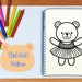 Teddy Bears Bold and Simple Coloring Book Teddie Stress Free Coloring ...
