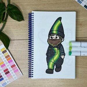 Gnomes Coloring Book - Bold and Simple Coloring, Stress Free Coloring ...