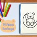 Teddy Bears Bold and Simple Coloring Book Teddie Stress Free Coloring ...