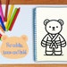Teddy Bears Bold and Simple Coloring Book Teddie Stress Free Coloring ...