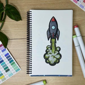 Outer Space Bold and Simple Coloring Book Outerspace Stress Free ...