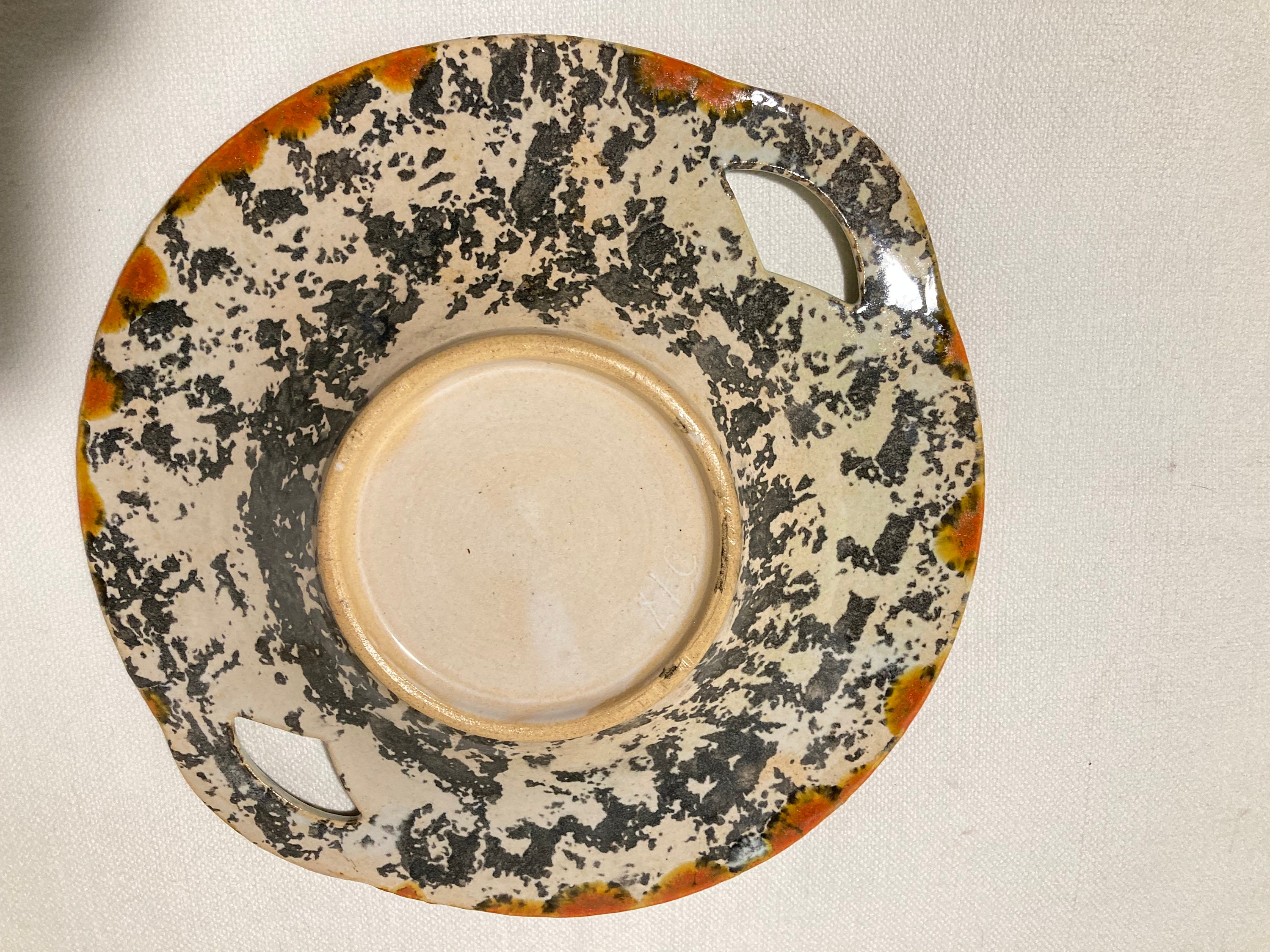 Colorful Vintage Plate - Etsy