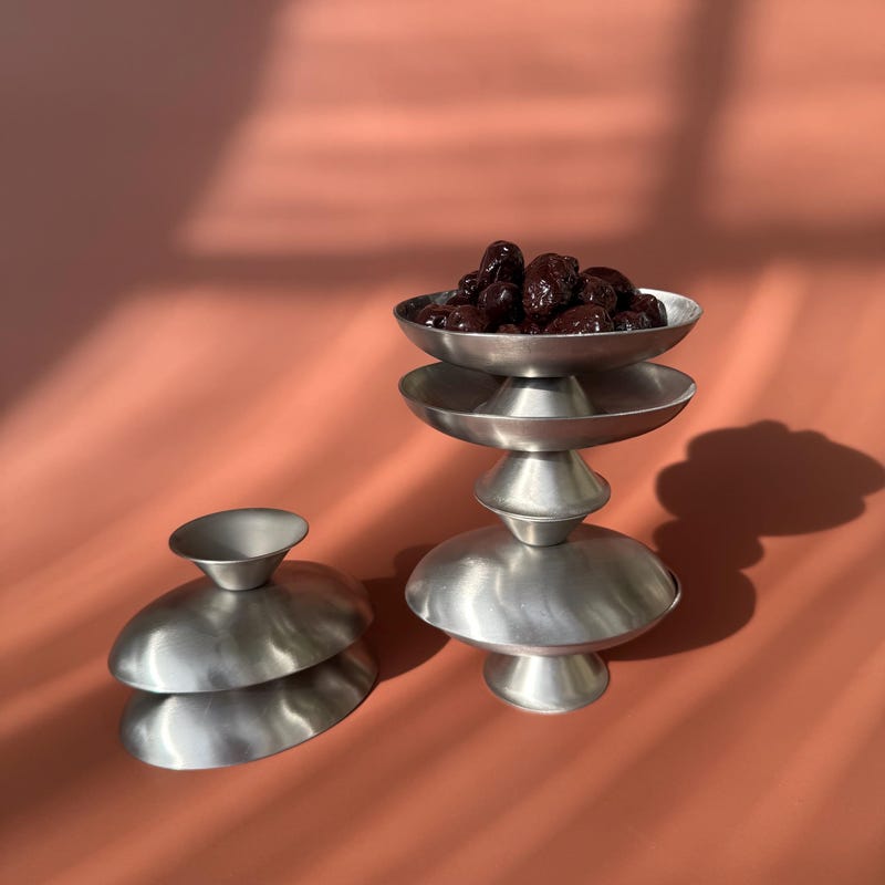 Vintage Inox Ice Cream Bowls - Etsy UK