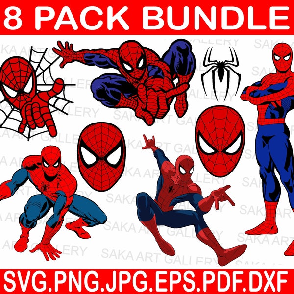 Spiderman Svg - Etsy