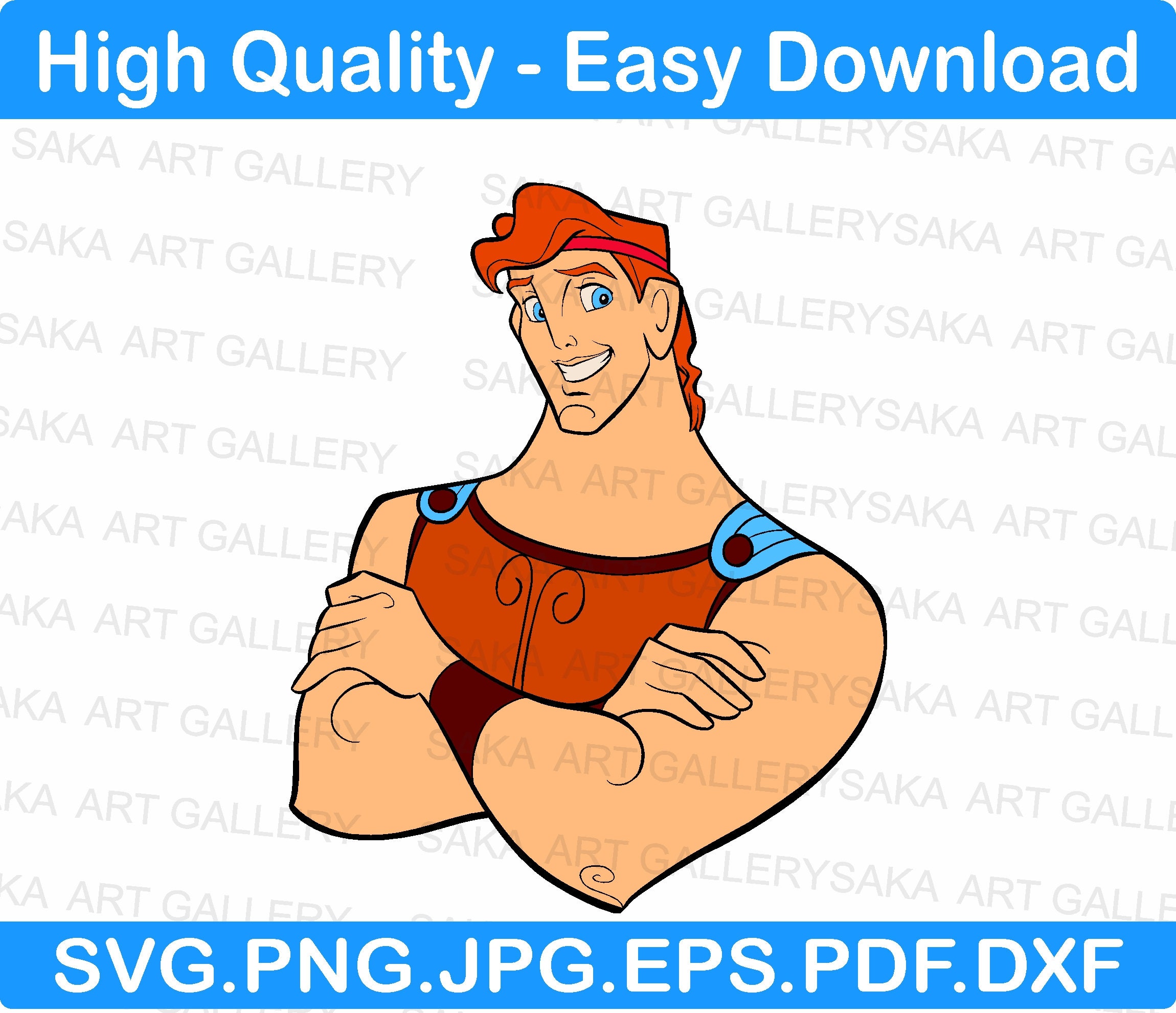 Hercules SVG, Hercules Jpg, High Quality Layered Files, Svg Files for ...