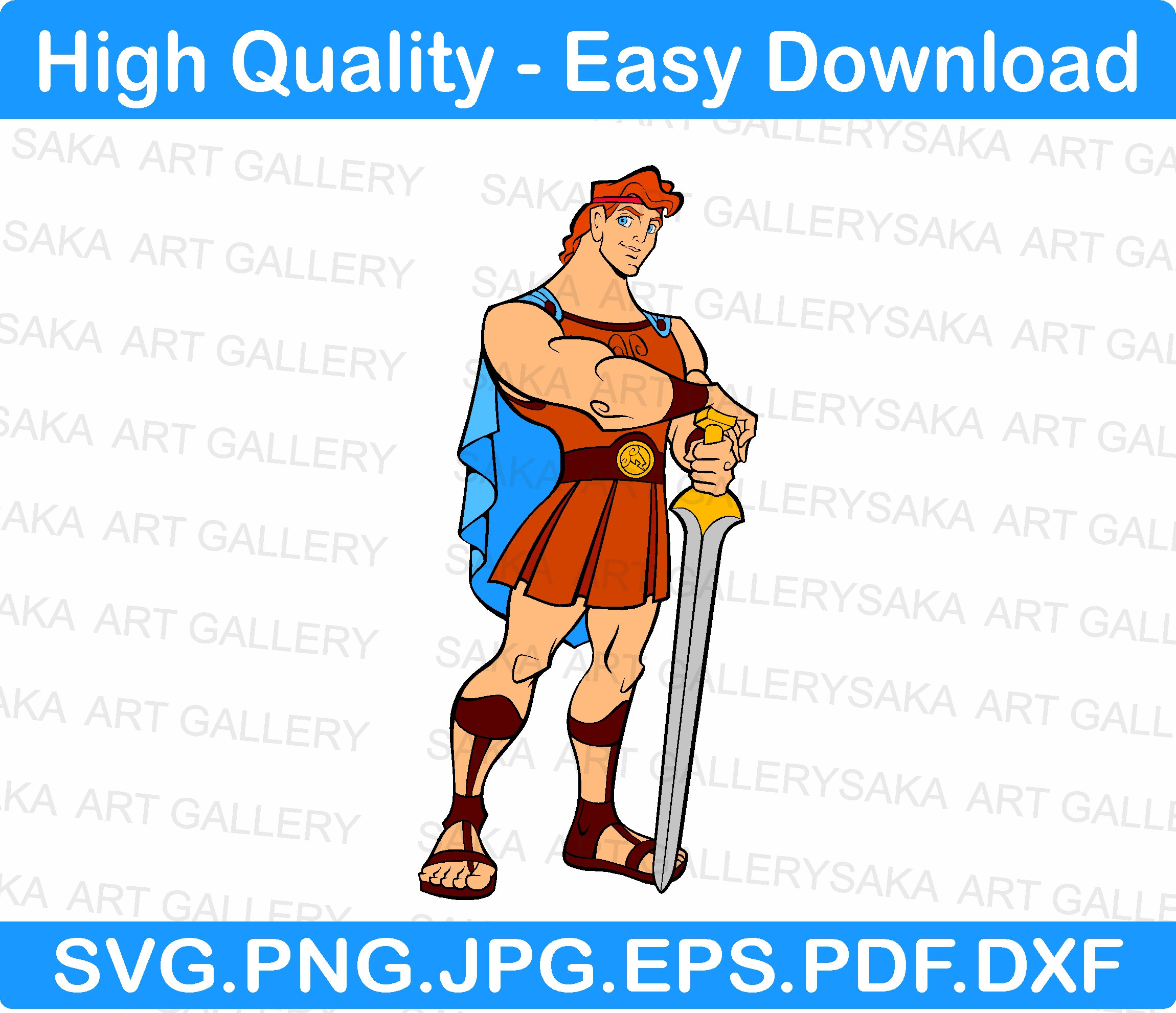 Hercules SVG, Hercules Jpg, High Quality Layered Files, Svg Files for ...