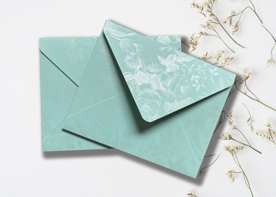 25 Pcs Scented Envelope Luxury Envelopes Handmade Envelopes C6 Wedding ...