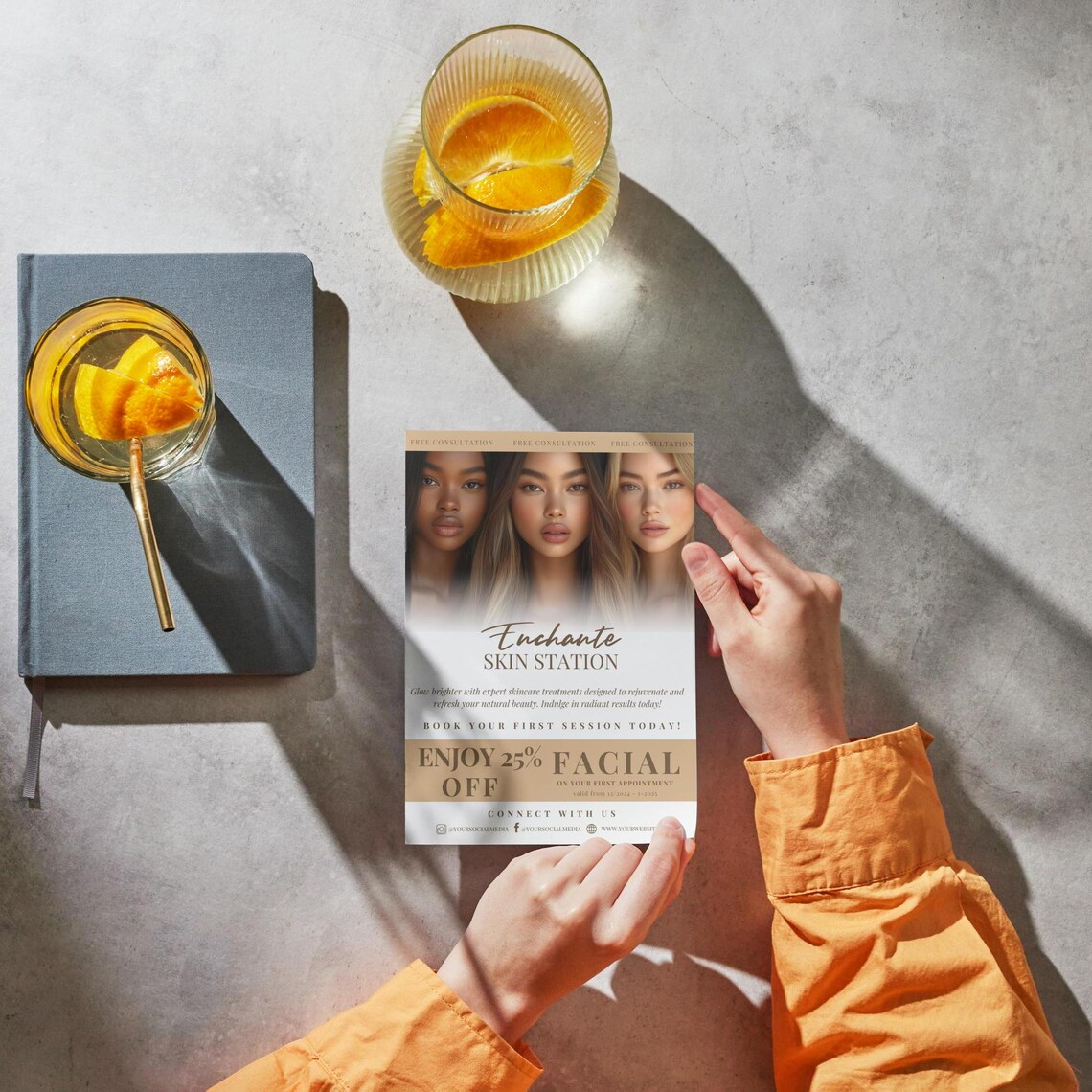Esthetician Flyer Template Beauty Flyer Esthetician Brochure Template ...