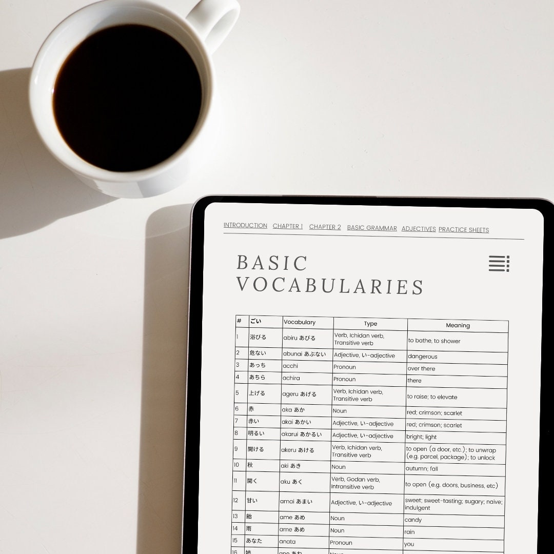 Japanese Notebook, Japanese Digital, Hiragana Practice, Katakana ...