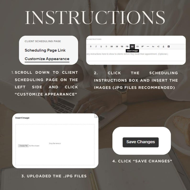 White Acuity Scheduling Template Lash Tech White Booking Site Lash Tech Template Canva Editable ...