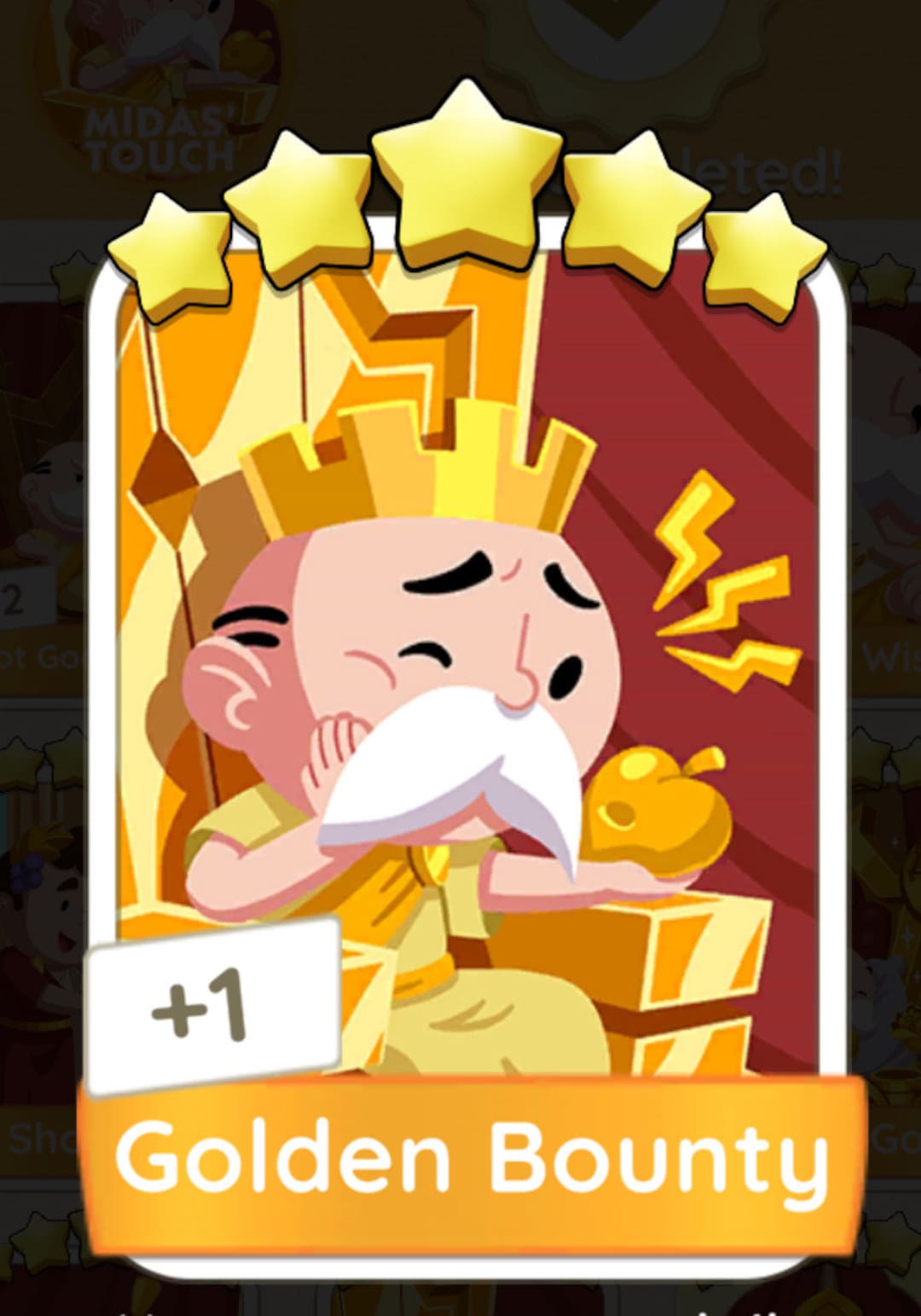 Monopoly Go Sticker Golden Bounty - Etsy