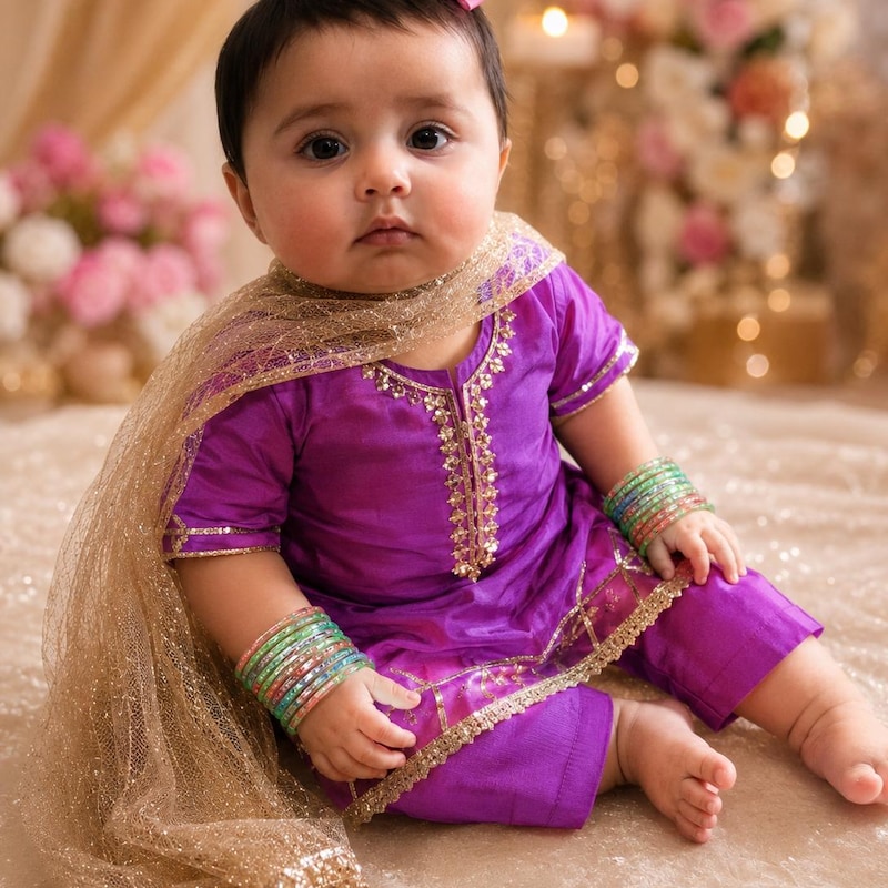 Pakistani Baby Clothes Pink - Etsy