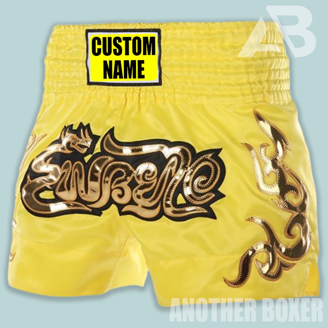 Custom Muay Thai Shorts, Personalized Kickboxing Shorts, Custom ...