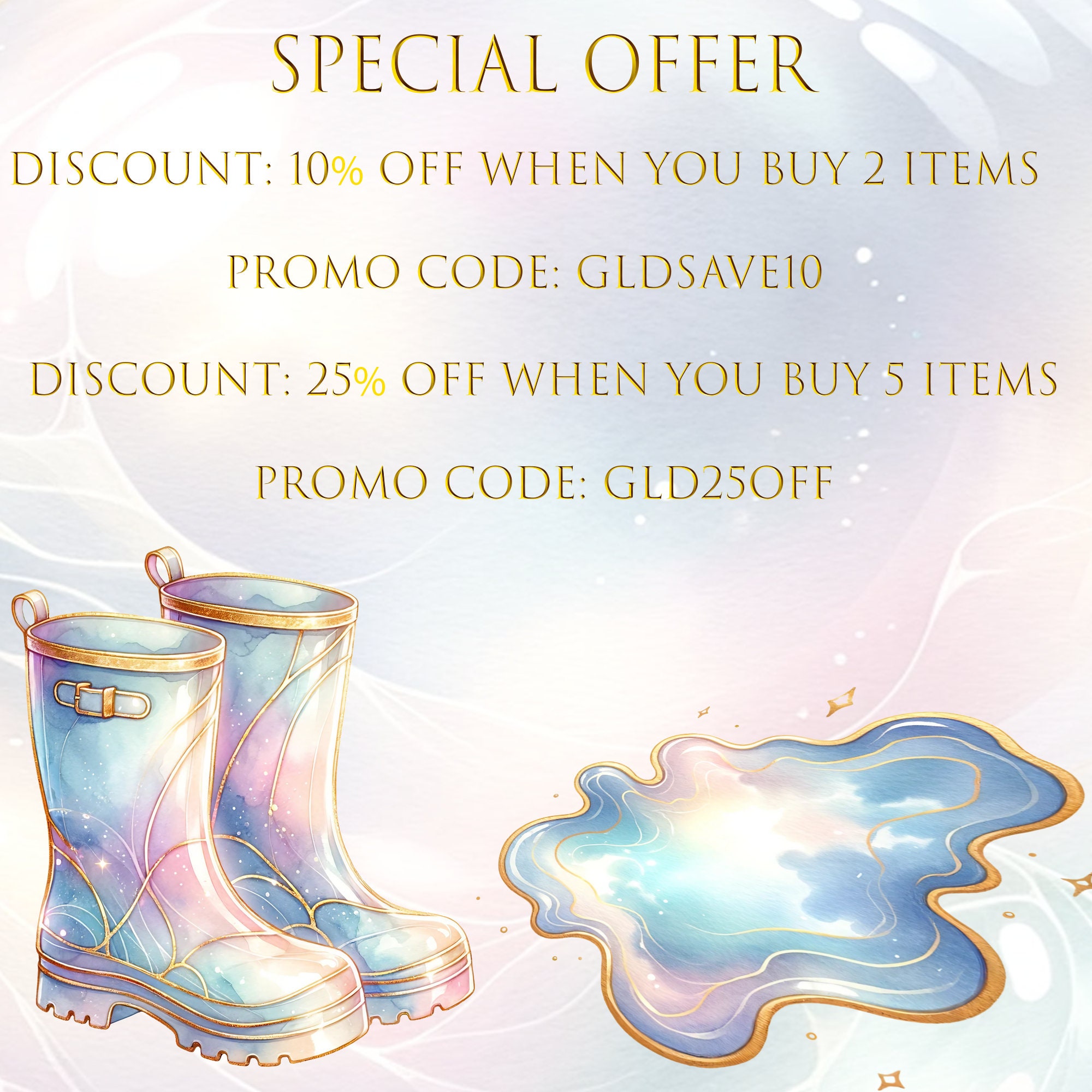 65 Images Ethereal Spring Garden Clipart Bundle - High-resolution ...