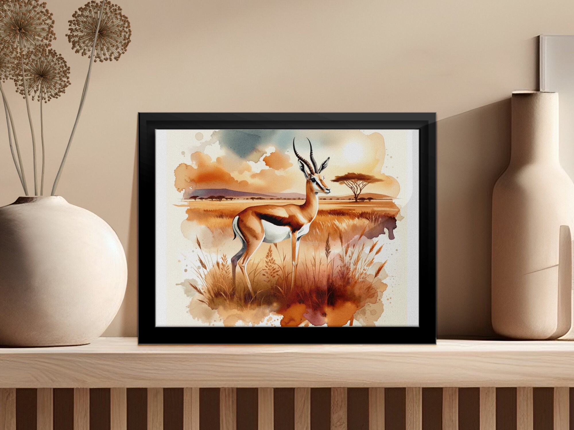 African Savanna Clipart, 20 Watercolor Images, PNG Files - Etsy