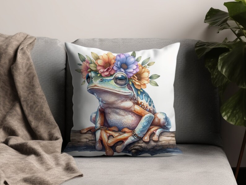 31 Boho Frogs, PNG, Transparent, 300 DPI - Etsy