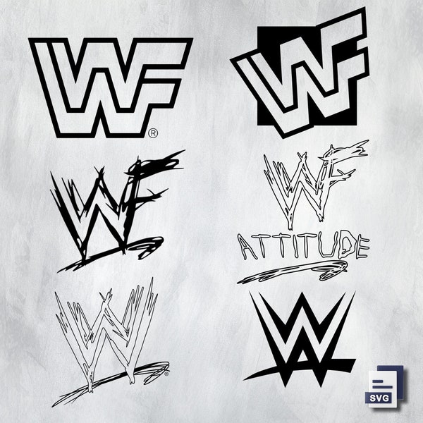 Wwe Svg - Etsy