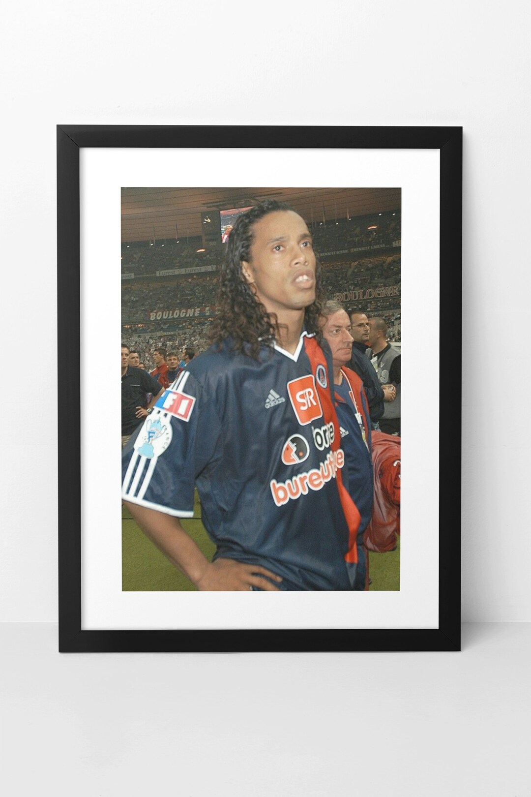 Ronaldinho Poster Ronaldinho Print Retro Football Poster Football ...