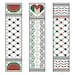 Palestinian Keffiyeh Bookmarks Cross Stitch Pattern, Free Palestine ...