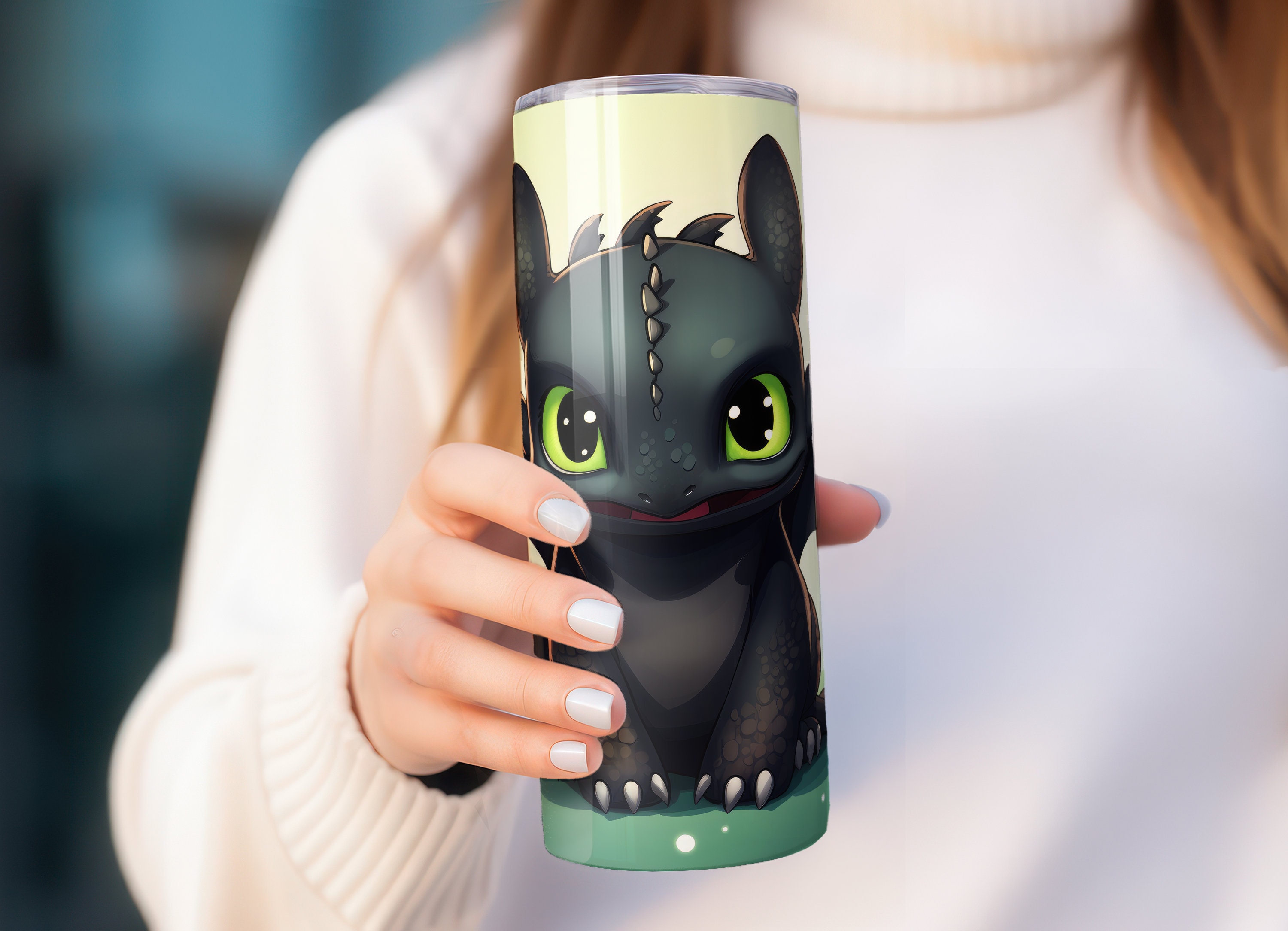 Toothless Tumbler Wrap, 3 Toothless Tumbler Design, Sublimation Design ...