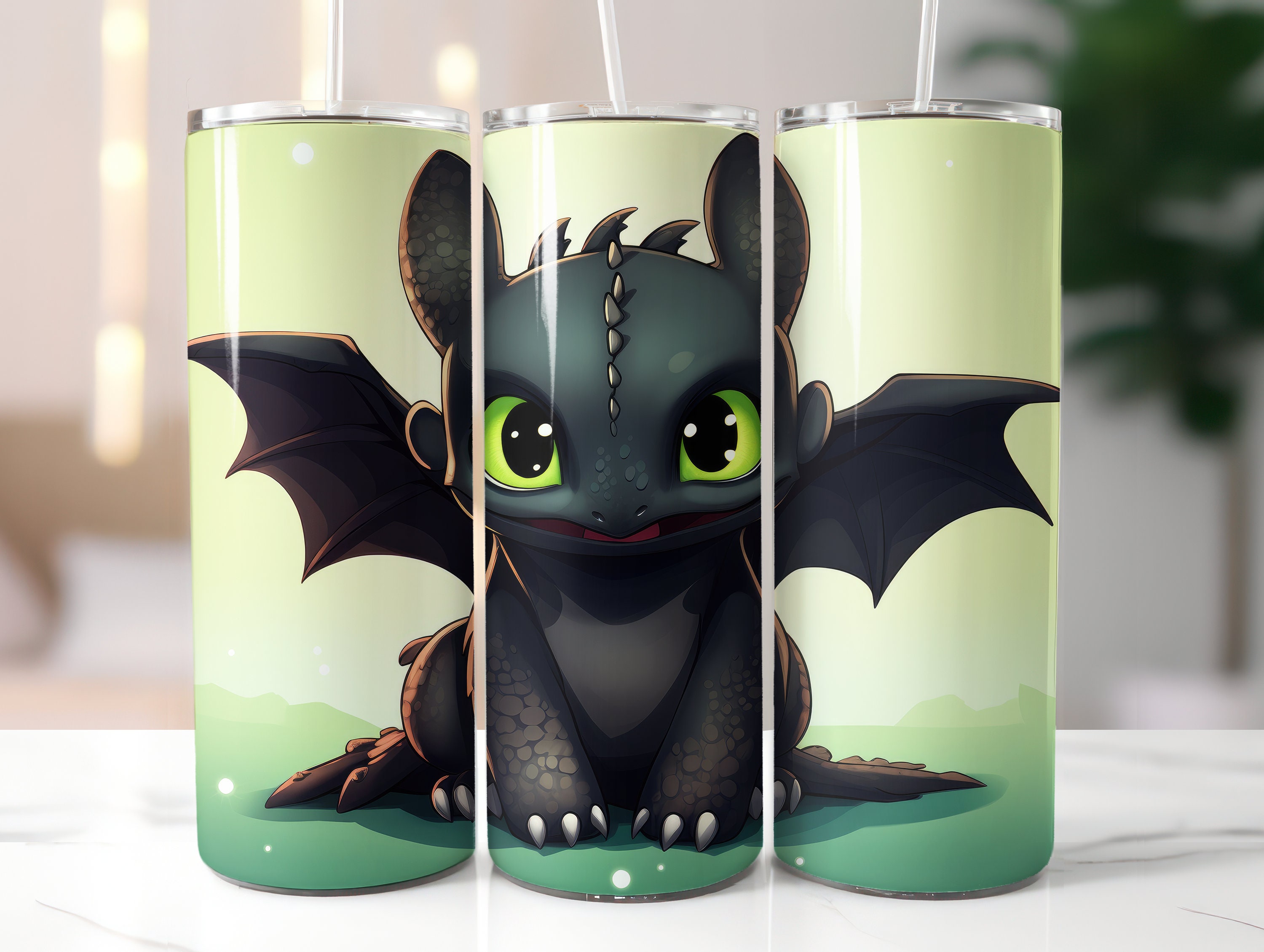 Toothless Tumbler Wrap, 3 Toothless Tumbler Design, Sublimation Design ...