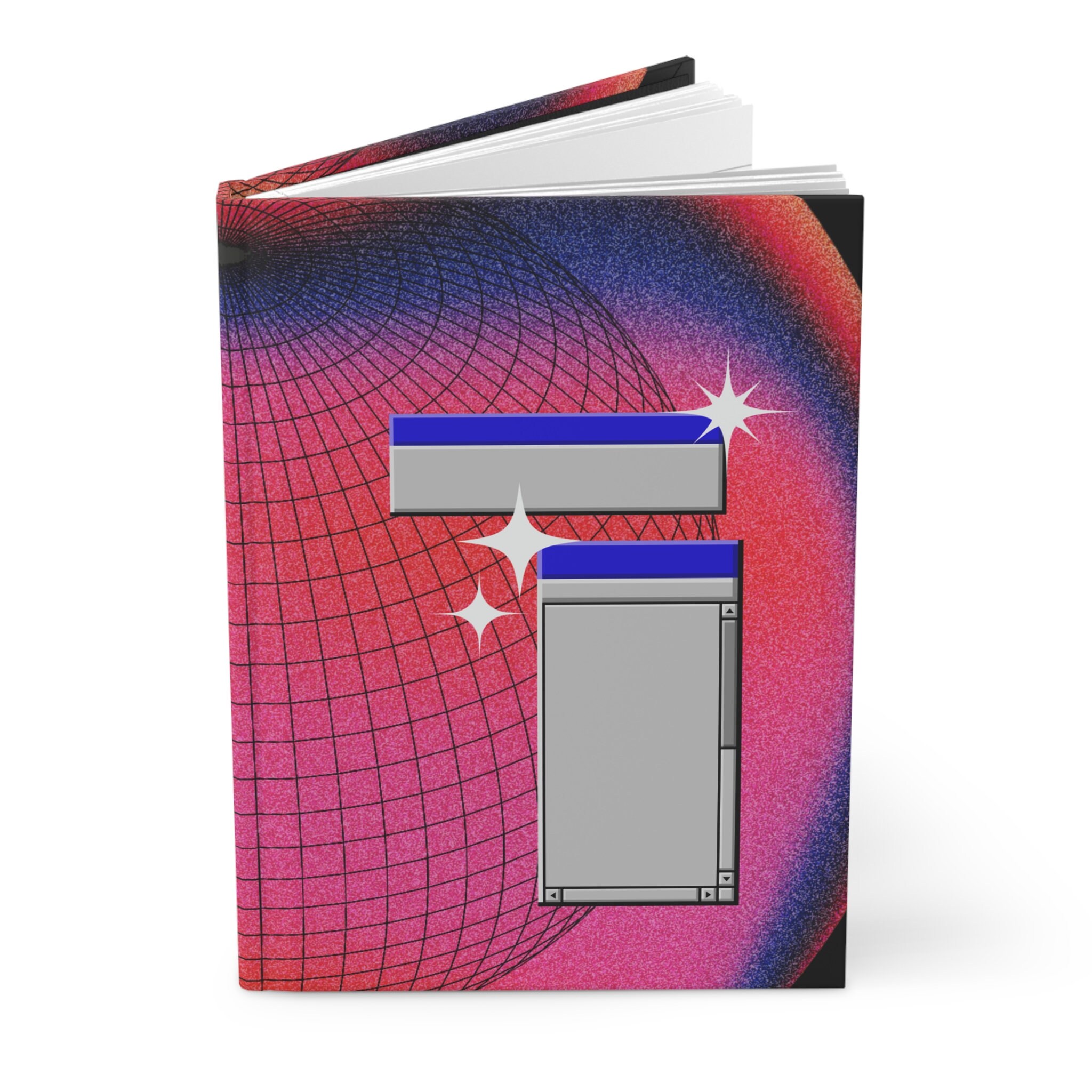 Y2k Aesthetic Hardcover Journal Retro 90's 00's Journal Vaporwave ...