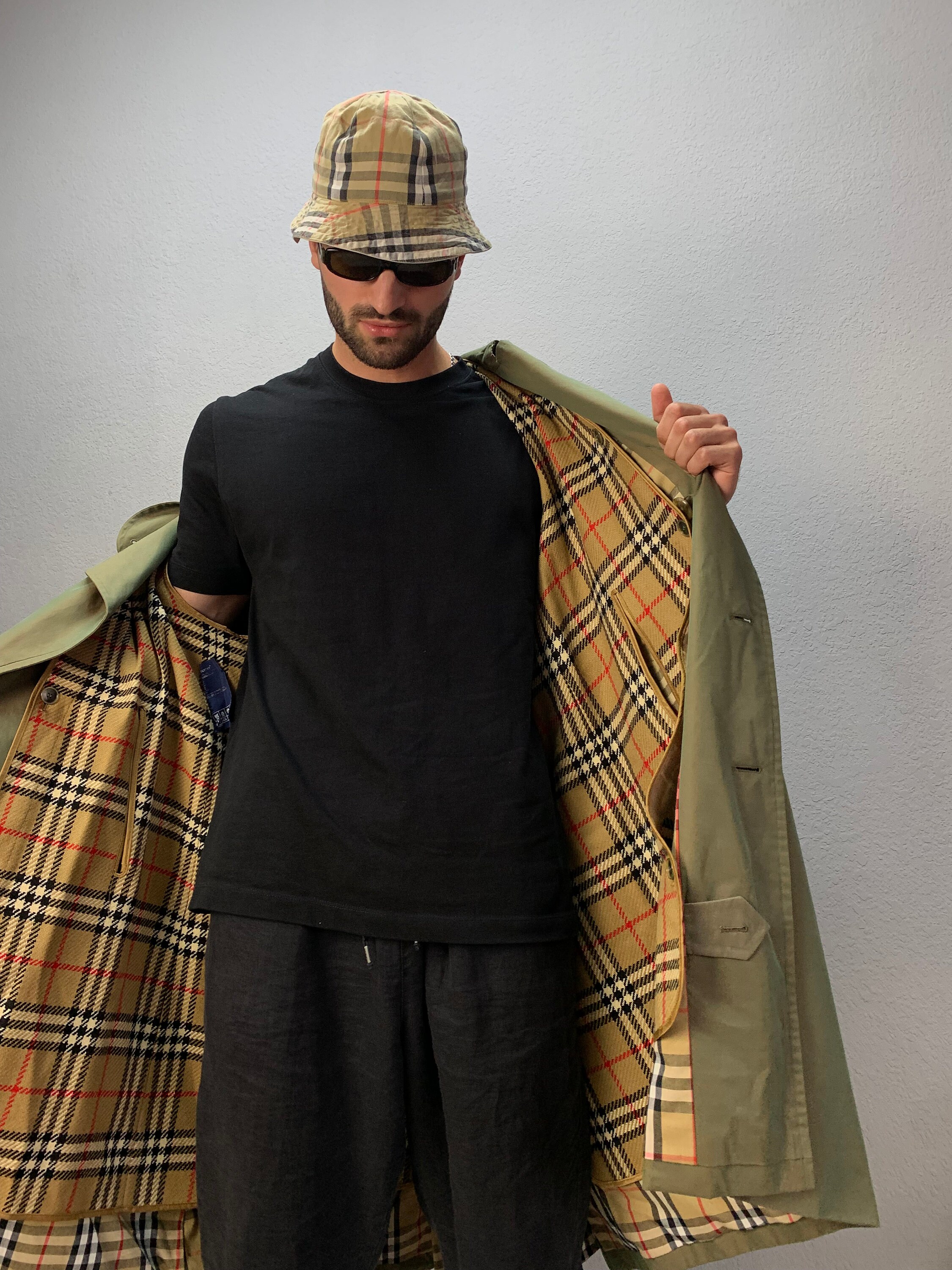 Vintage Burberry Nova Check Men's Vintage Preppy Check - Etsy
