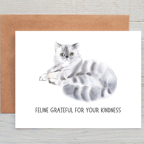 Grateful Pun Card - Etsy