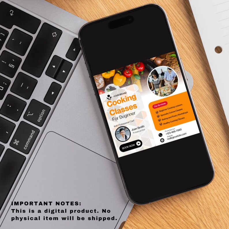 Editable Cooking Class Flyer Template: Chef Training, Baking Workshop ...