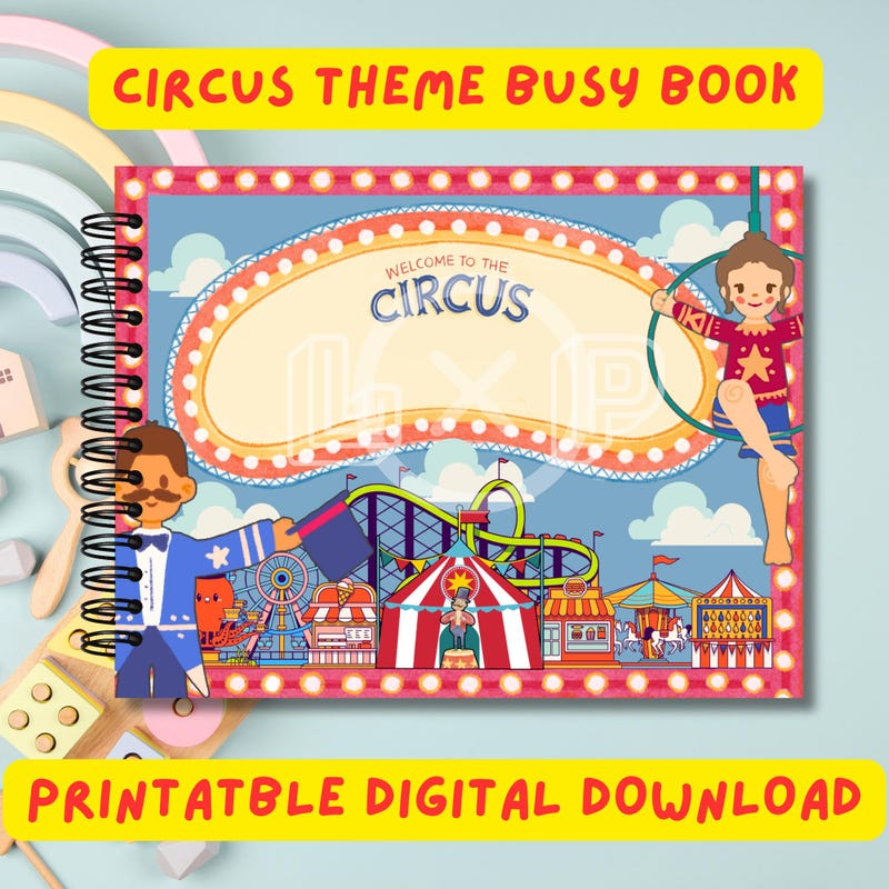 The Circus Book - Etsy