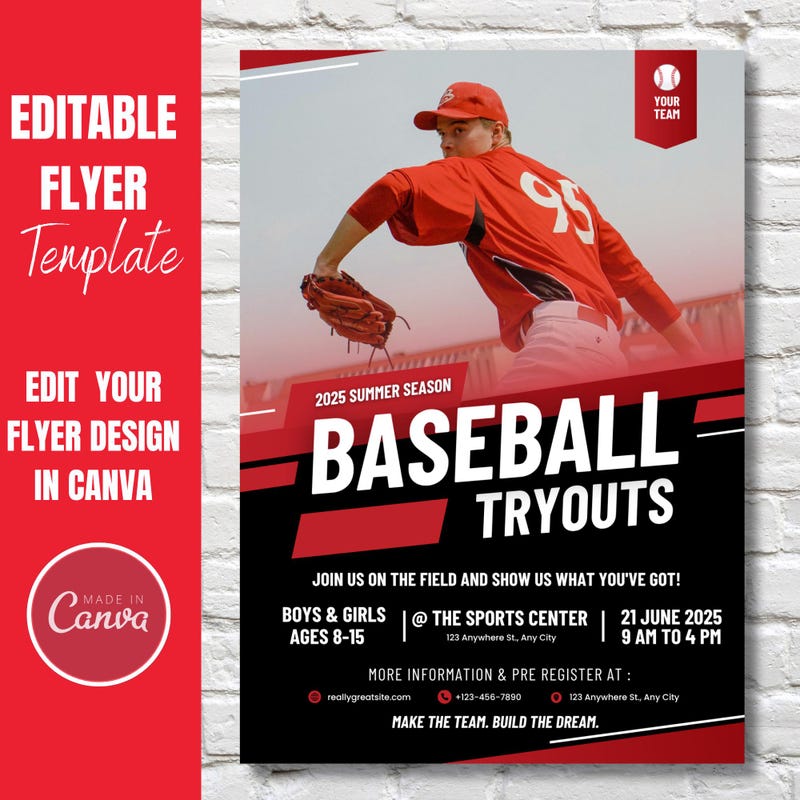 Baseball Poster - Etsy