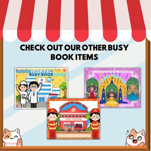 Circus Theme Kid's Busy Book, Printable Digital Download. Pre School ...