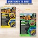 Heavy Equipment Rental Flyer Template: Editable Canva Design - Etsy