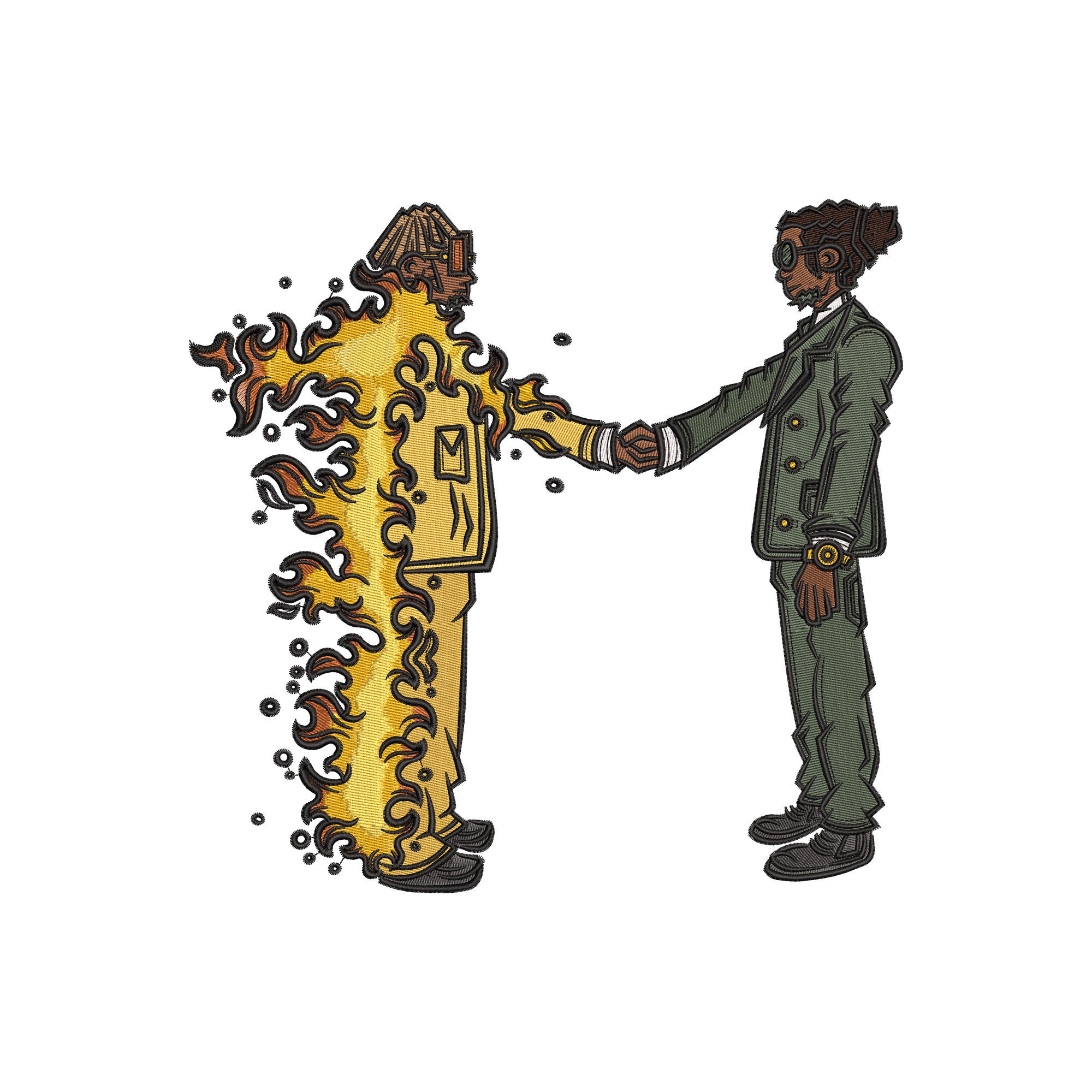 Metro Boomin - Heroes & Villains Machine Embroidery Design. Digitized ...