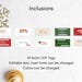 Christmas Tag Canva Template ~ Easy Editable Canva Template for ...