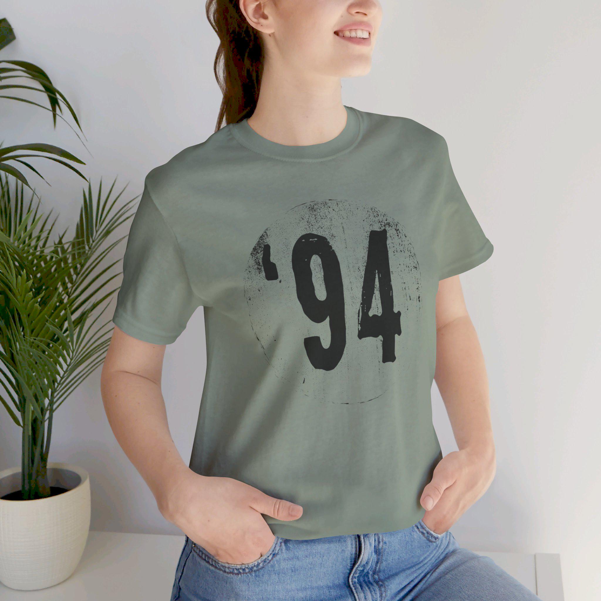 94 Birth Year Birthday Tshirt, Birthday Shirt Gift, Vintage 1994 Shirt ...