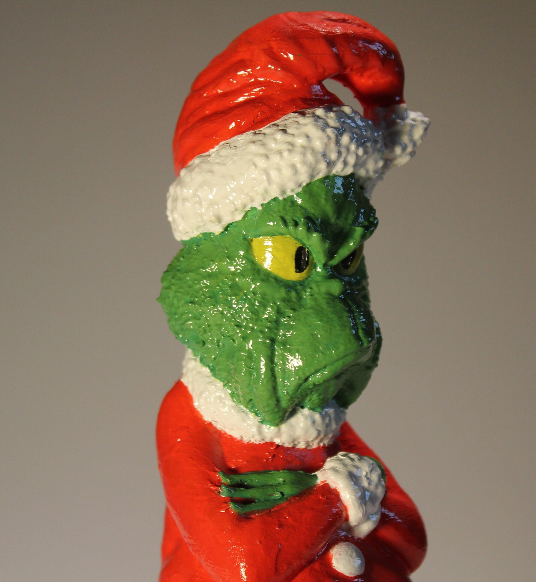 Grumpy Grinch Figure Grinch With Crossed Arms Grinched - Etsy Canada
