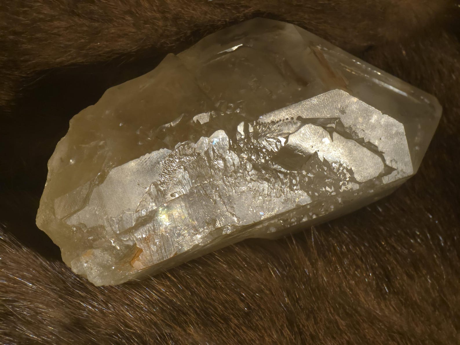 Natural Pakistan Window Quartz; Skeletal Quartz; Smoky Quartz ...