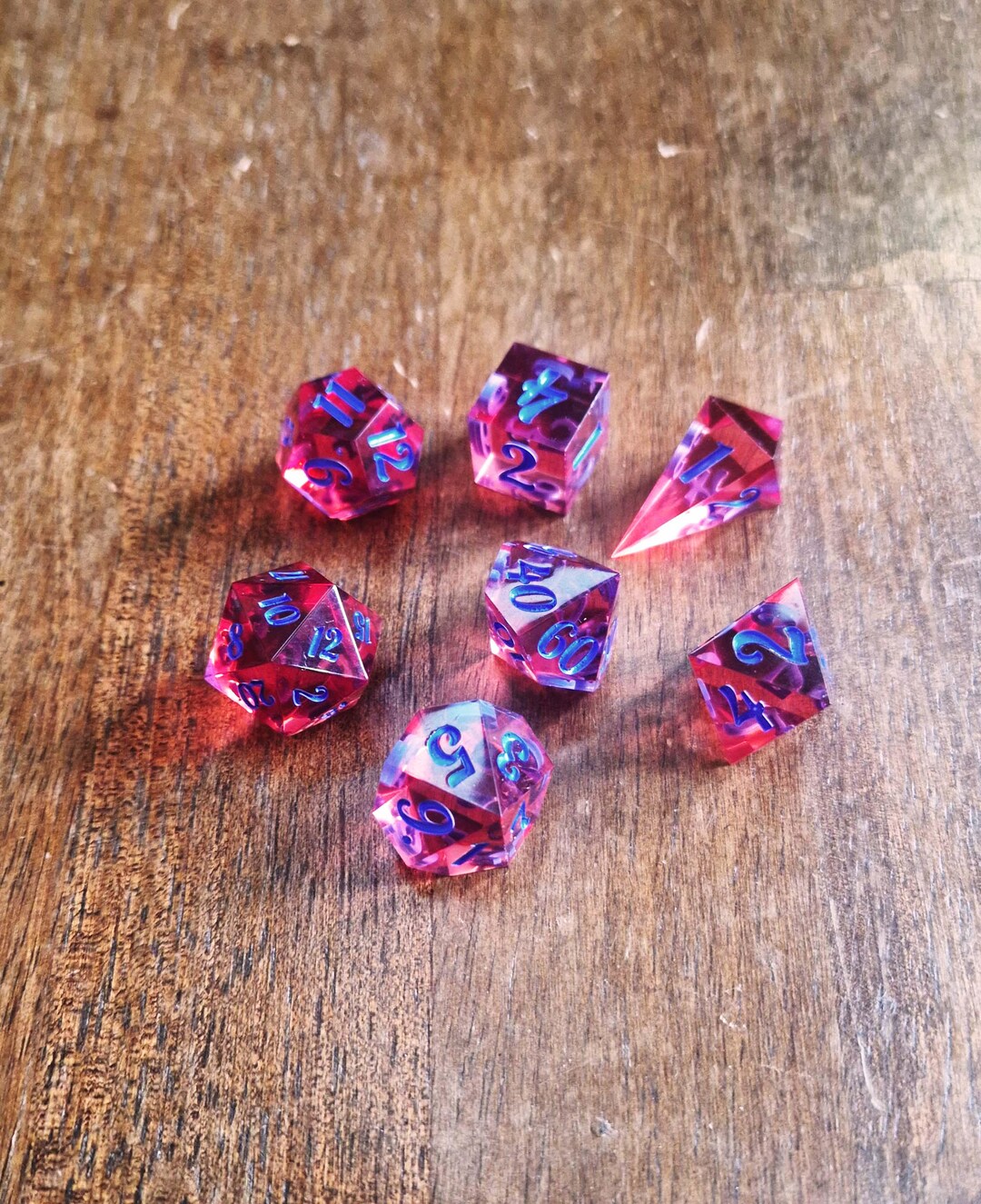 Ruby Slippers Dice Set, TTRPG Dice, DND Dice, Dice Sets, Gamer Gift ...