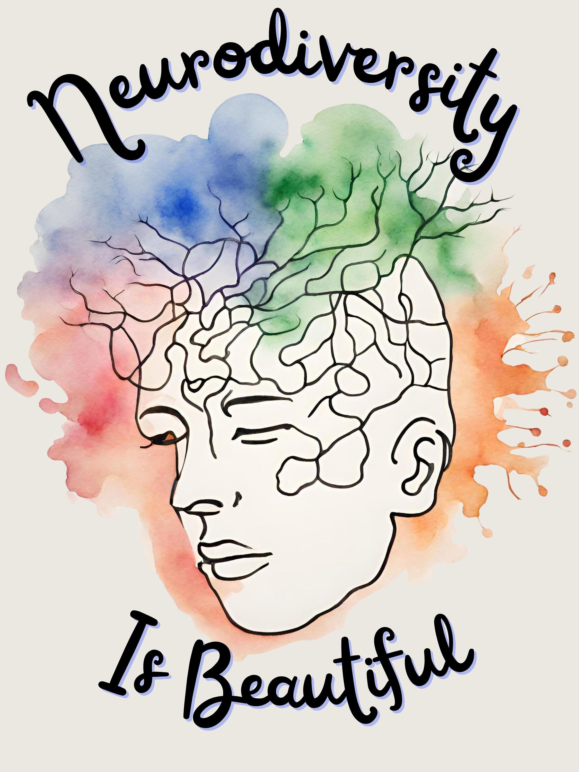 Neurodiversity is Beautiful Poster Autism/adhd Acceptance - Etsy