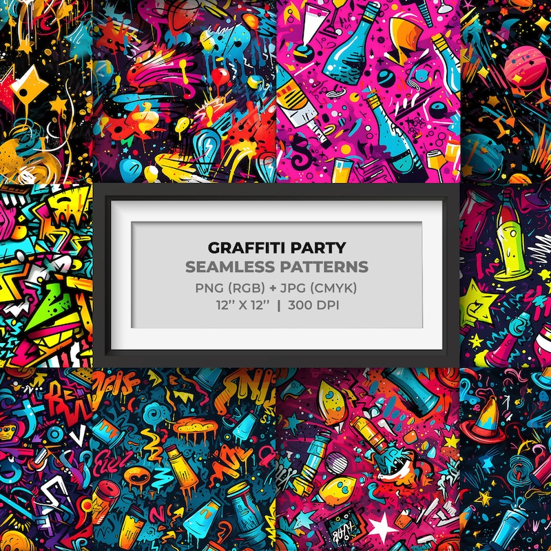Graffiti Party - Etsy