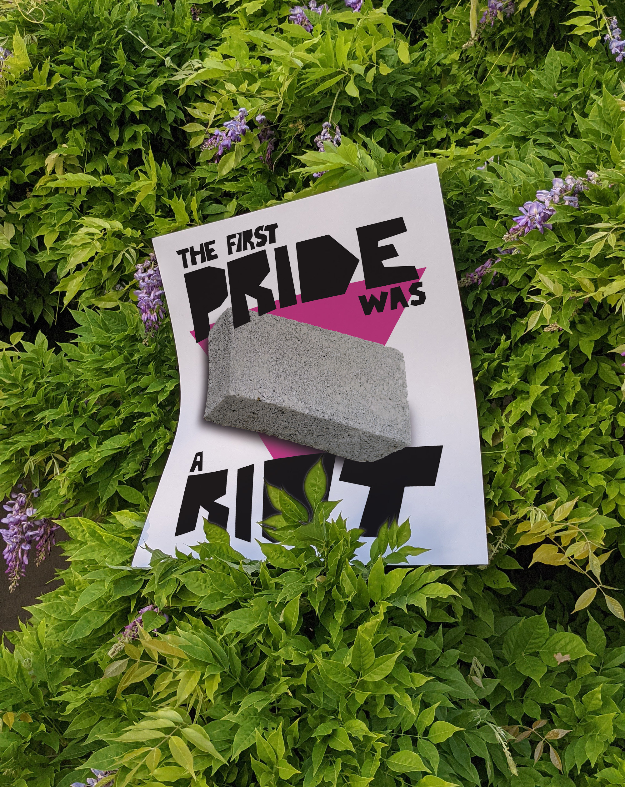 The First Pride Was A Riot Poster, Printable Wall Art, Digital Download ...